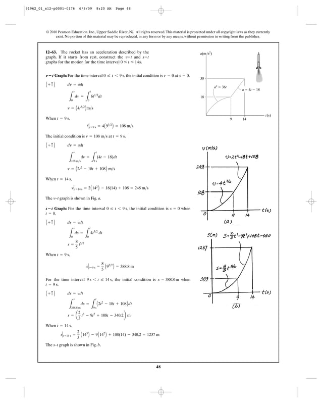 Chapter 12 dynamics rc hibbler | PDF
