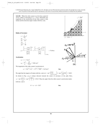 Chapter 12 dynamics rc hibbler | PDF