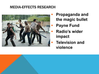 Chapter 12 - Media Theory & Research | PPTX | Genres