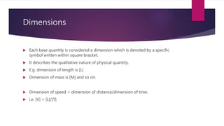 Measurements, Vector and Equilibrium | PPT