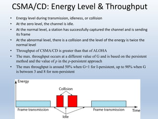 Multiple access protocols in data communication networks | PPTX
