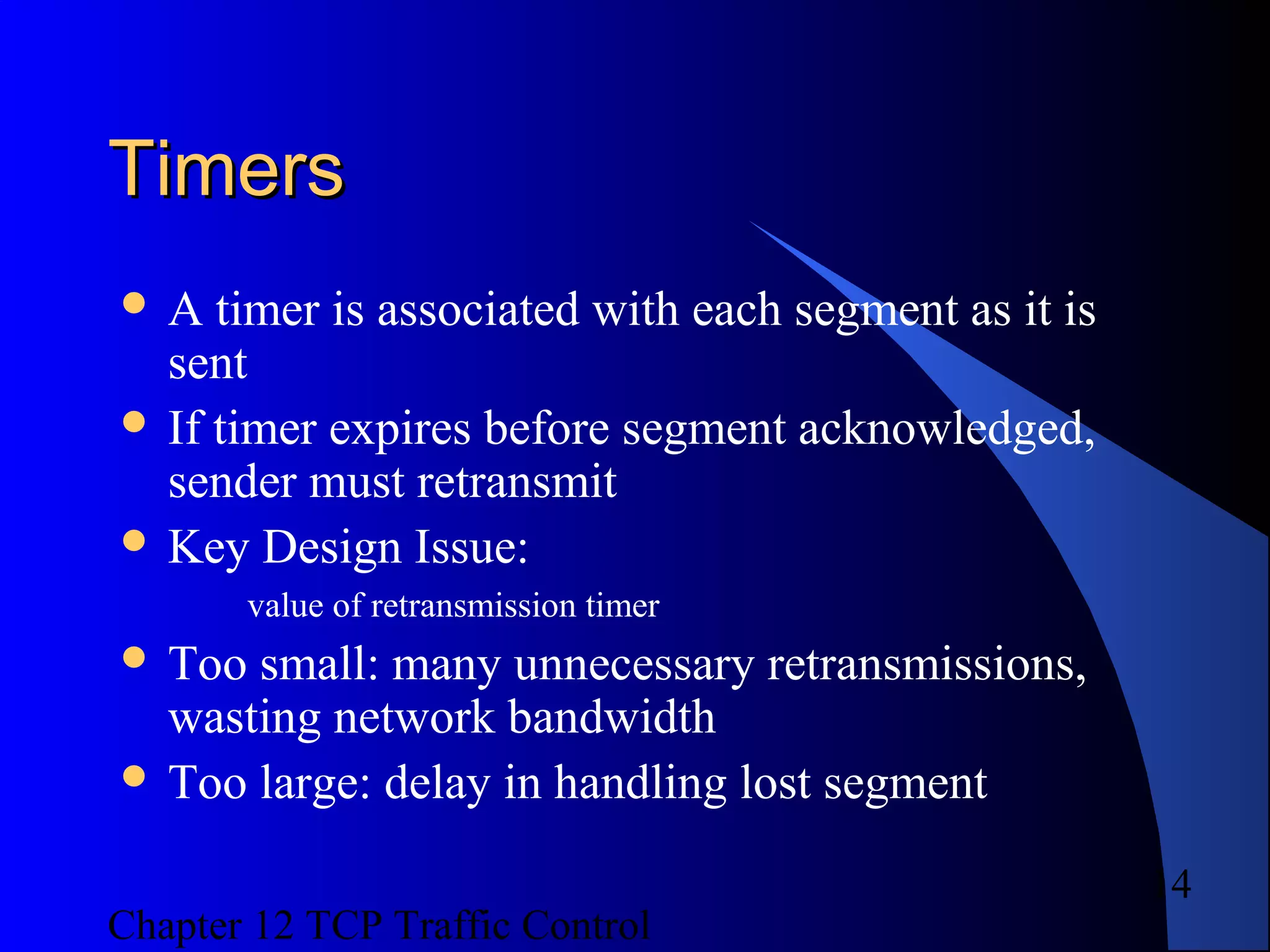 Tcp Traffic Control Chapter12 Ppt