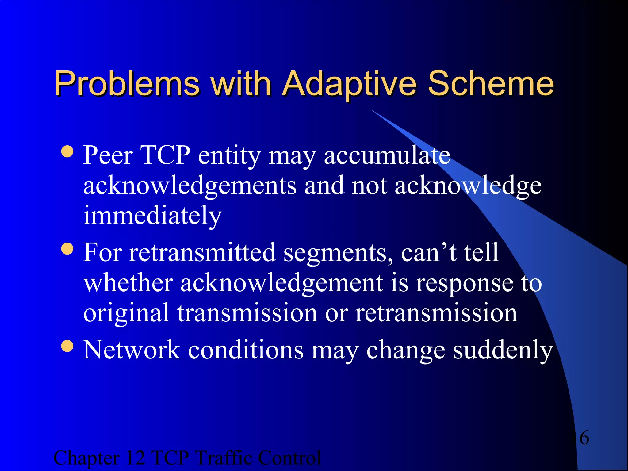 TCP Traffic Control Chapter12 | PPT