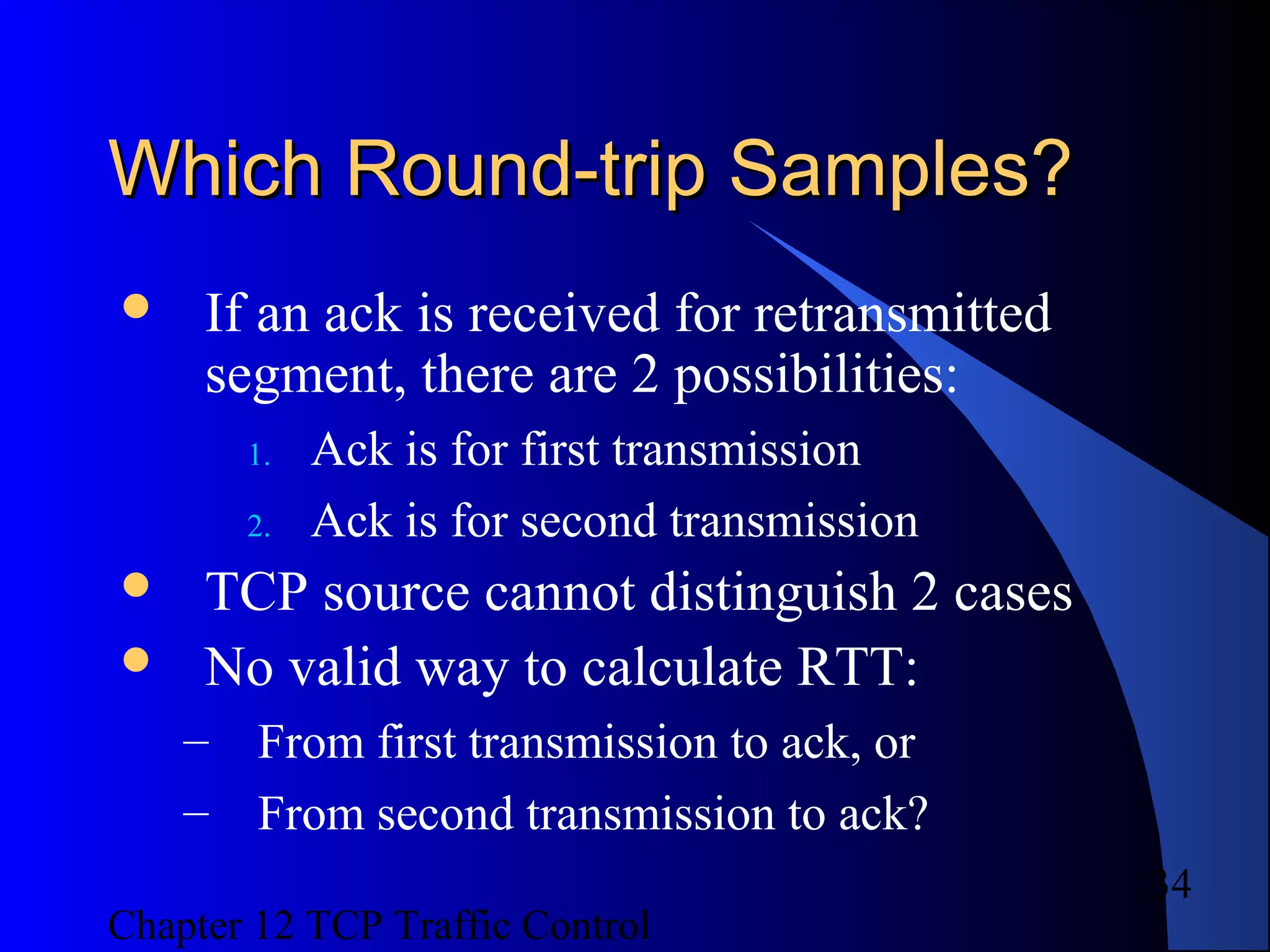 Tcp Traffic Control Chapter12 Ppt