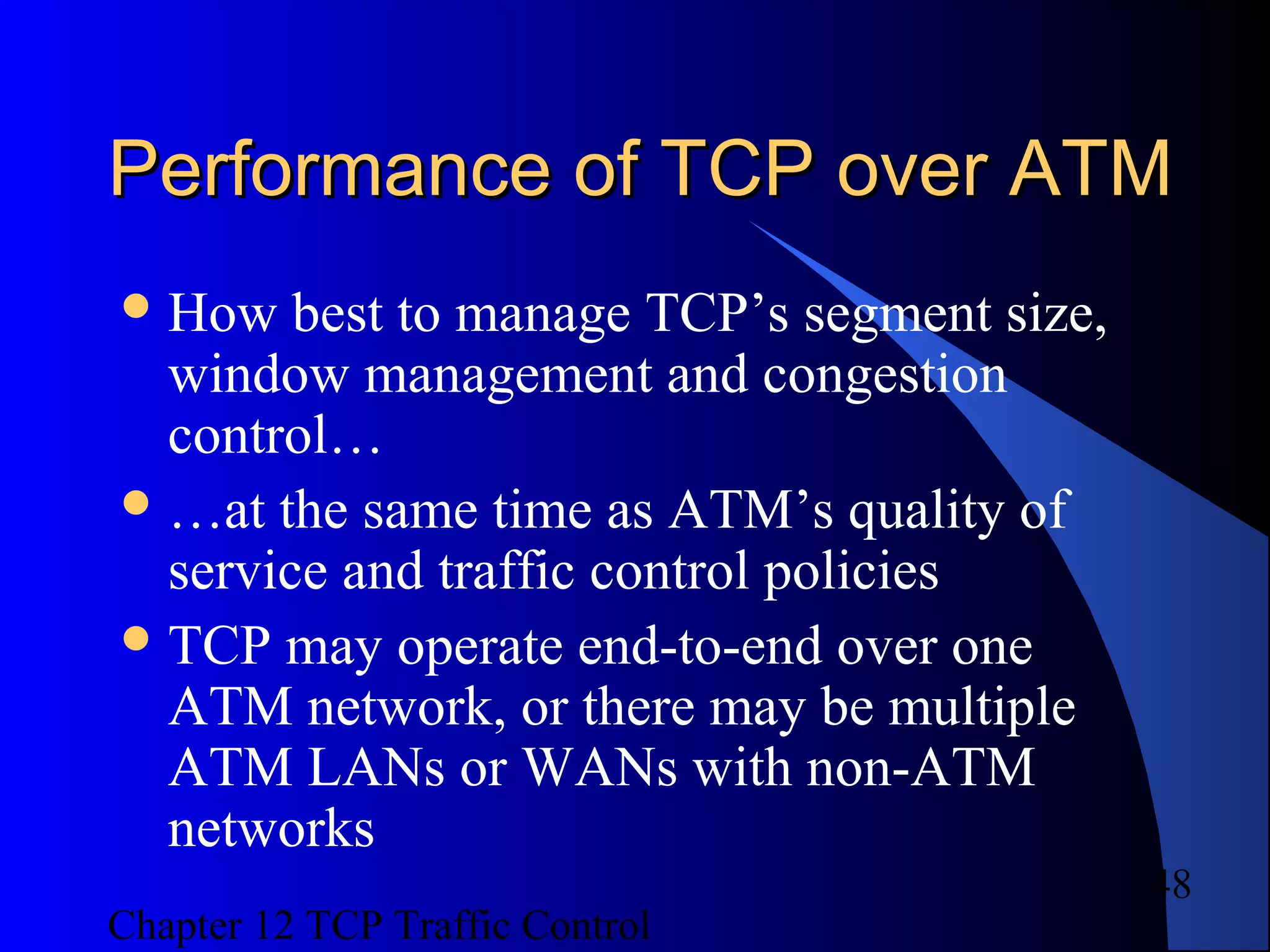 TCP Traffic Control Chapter12 | PPT