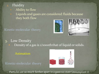 Applied Chapter 12.1 : Characteristics of Gases | PPTX