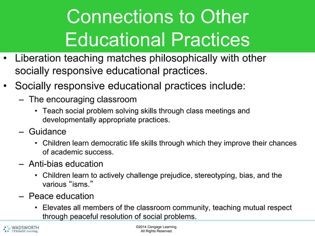 Chapter 12 Liberation Teaching: A Guidance Response to Violence in ... Chapter 12 Liberation Teaching: A Guidance Response to Violence in ...