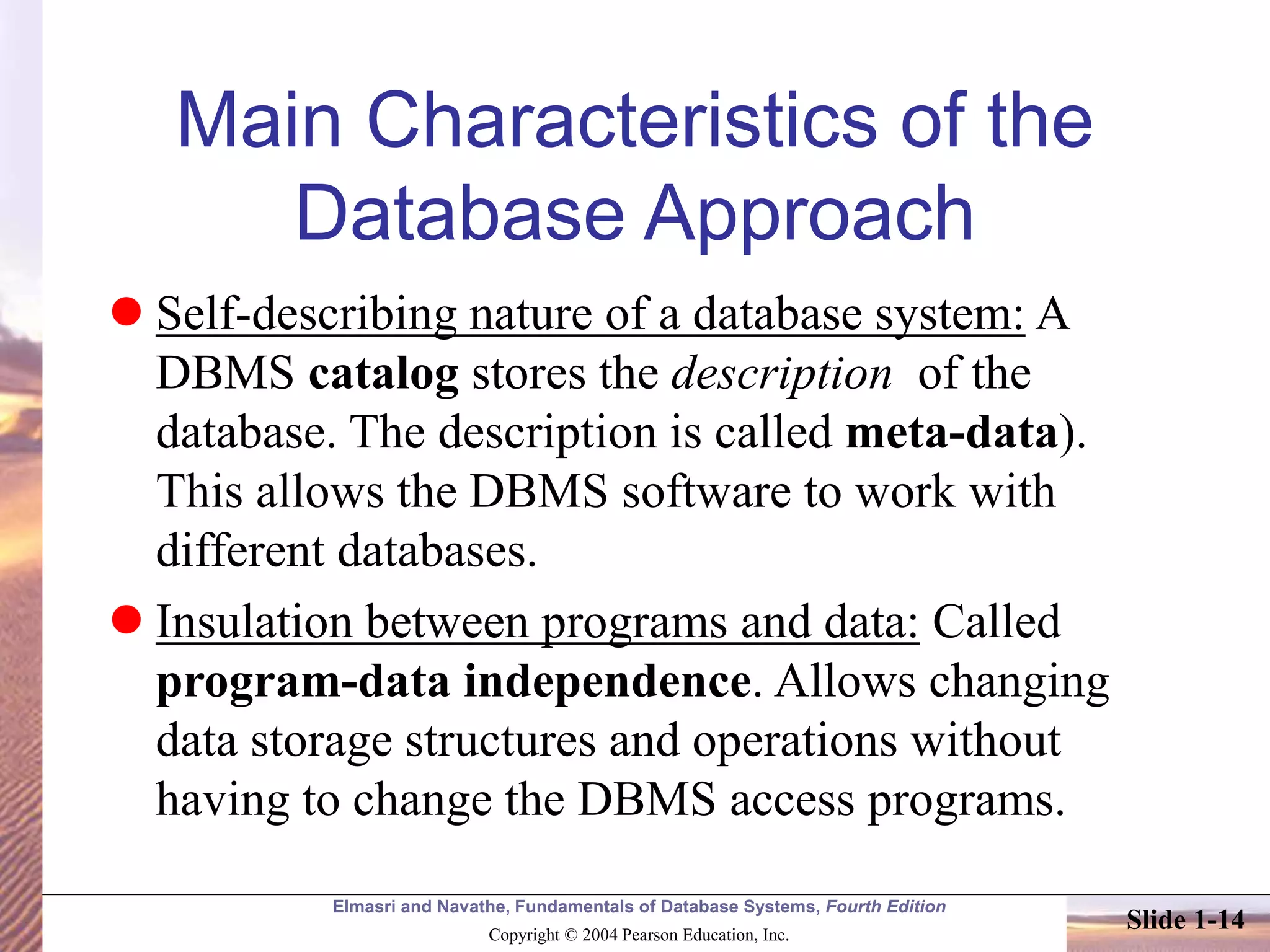 Elmasri Navathe DBMS Unit-1 ppt | PPT