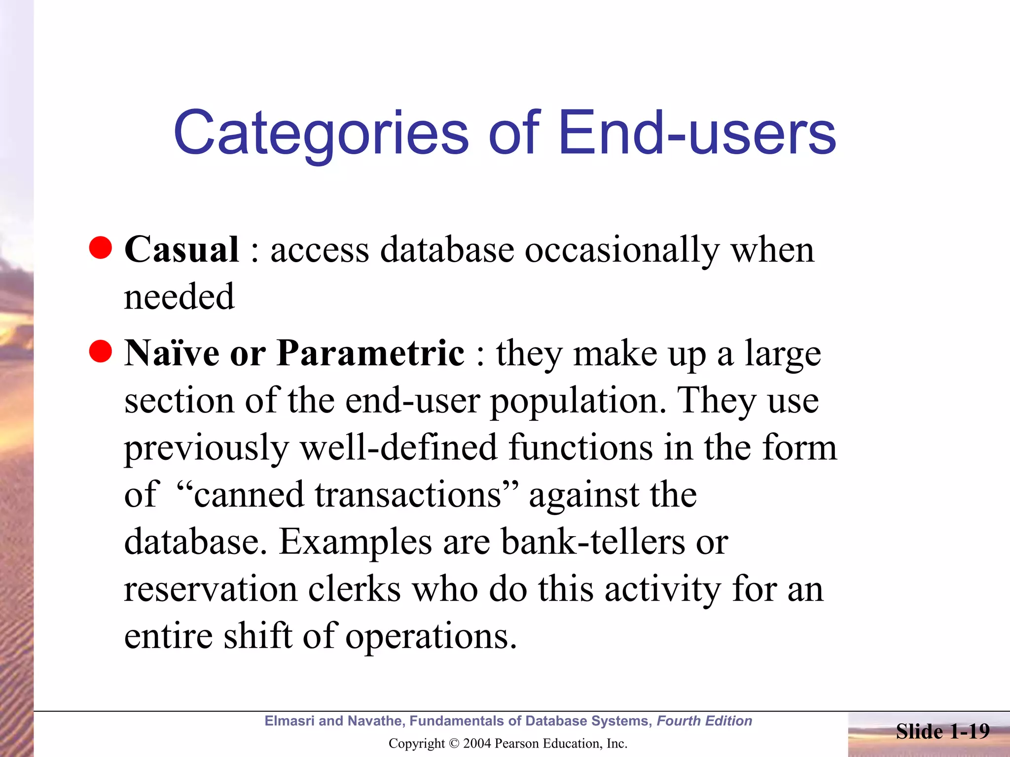 Elmasri Navathe DBMS Unit-1 ppt | PPT