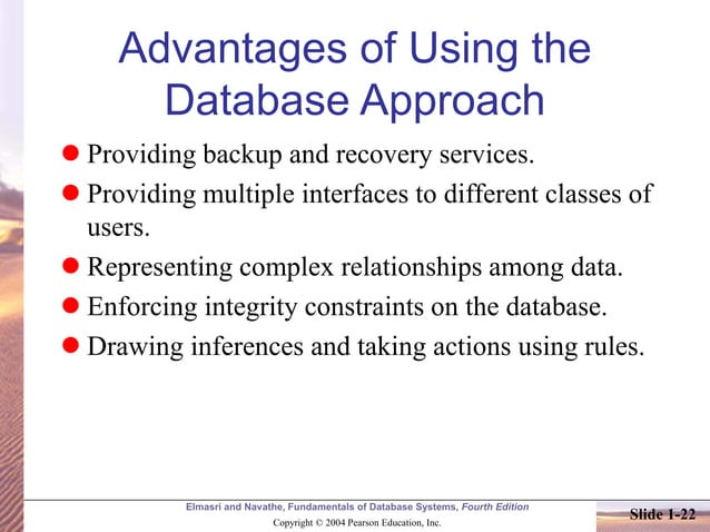 Elmasri Navathe Dbms Unit 1 Ppt Ppt Databases Computer Software And Applications