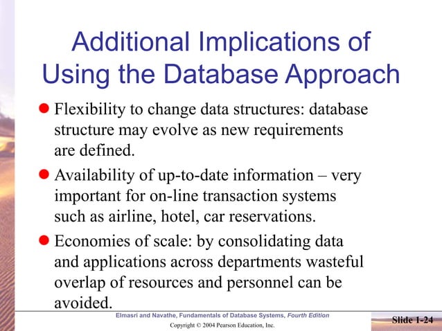 Elmasri Navathe Dbms Unit 1 Ppt Ppt Databases Computer Software And Applications