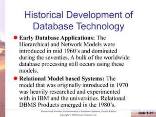 Elmasri Navathe DBMS Unit-1 ppt | PPT