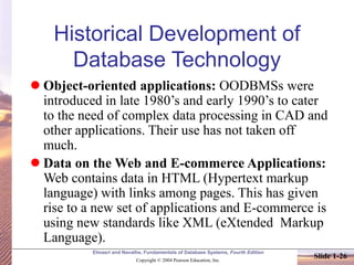 Elmasri Navathe DBMS Unit-1 ppt | PPT