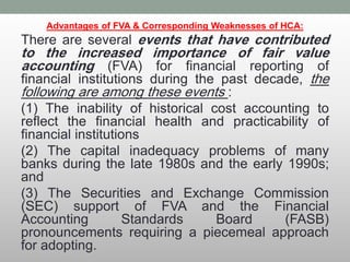 fair value accounting chapter one finance majorpdf | PDF