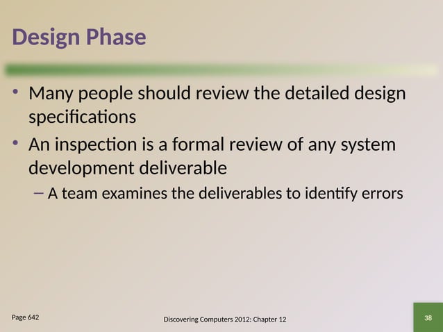 Chapterwise ICT: Exploring Information System Development | PPT