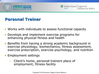 Introduction to Exercise Science Chapter 12 Powerpoint | PPT