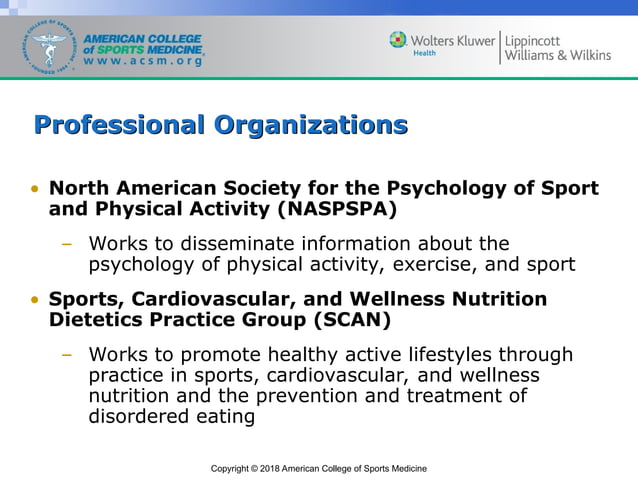 Introduction to Exercise Science Chapter 12 Powerpoint | PPT