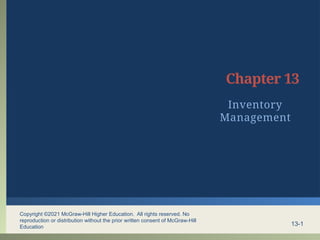 Chapter 12.pptx of operations management | PPT
