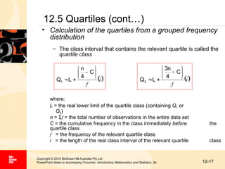 Introductory Mathematics and Statistics PPT | PPT