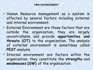 An Overview of Human Resource Management | PPTX