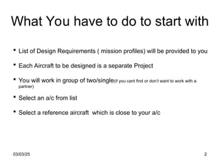 Chapter 1 & 2 - Aircraft Design Intro.ppt