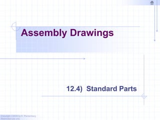 Chapter 12 assembly drawings - 2010 | PPTX