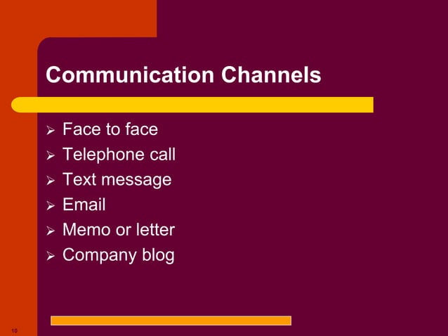 Chapter 12 communication in organizations | PPT | Computer Networking ...