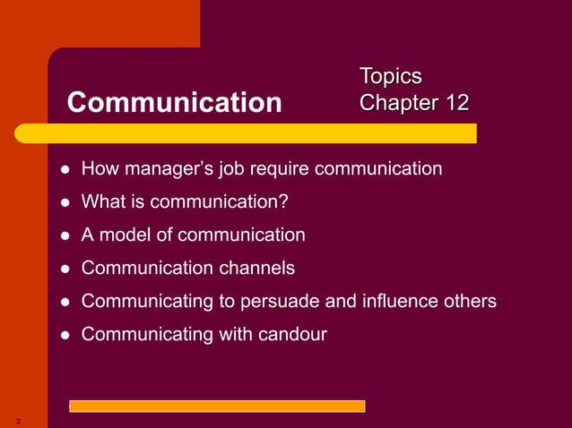 Chapter 12 communication in organizations | PPT | Computer Networking ...