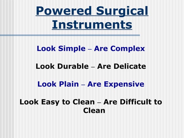 Chapter 12 complex surgical instruments | PPT | Digestive Disorders ...