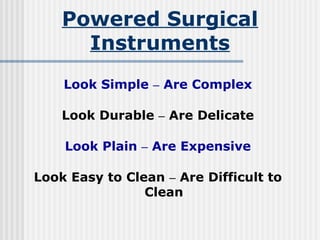 Chapter 12 complex surgical instruments | PPT