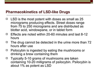 Chapter 12 Hallucinogens | PPT