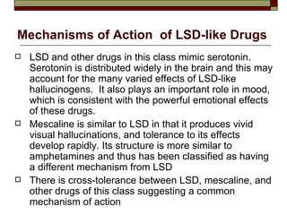 Chapter 12 Hallucinogens | PPT