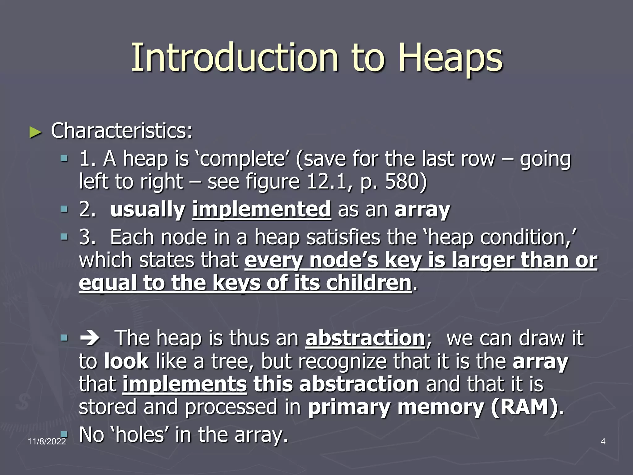 Chapter 12 - Heaps.ppt
