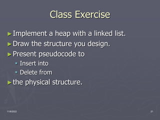 Chapter 12 - Heaps.ppt