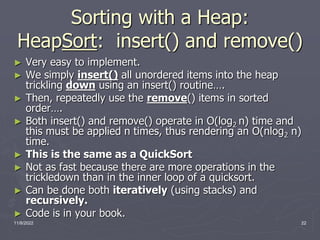 Chapter 12 - Heaps.ppt