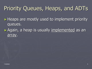 Chapter 12 - Heaps.ppt