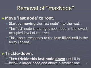 Chapter 12 - Heaps.ppt