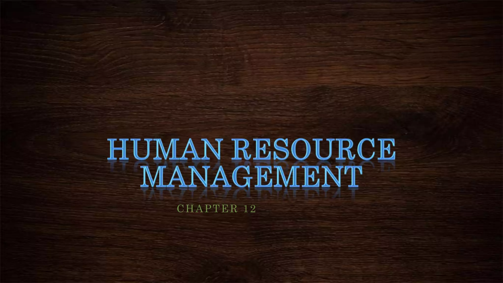 HRM (Human Resource Managment) | PPT