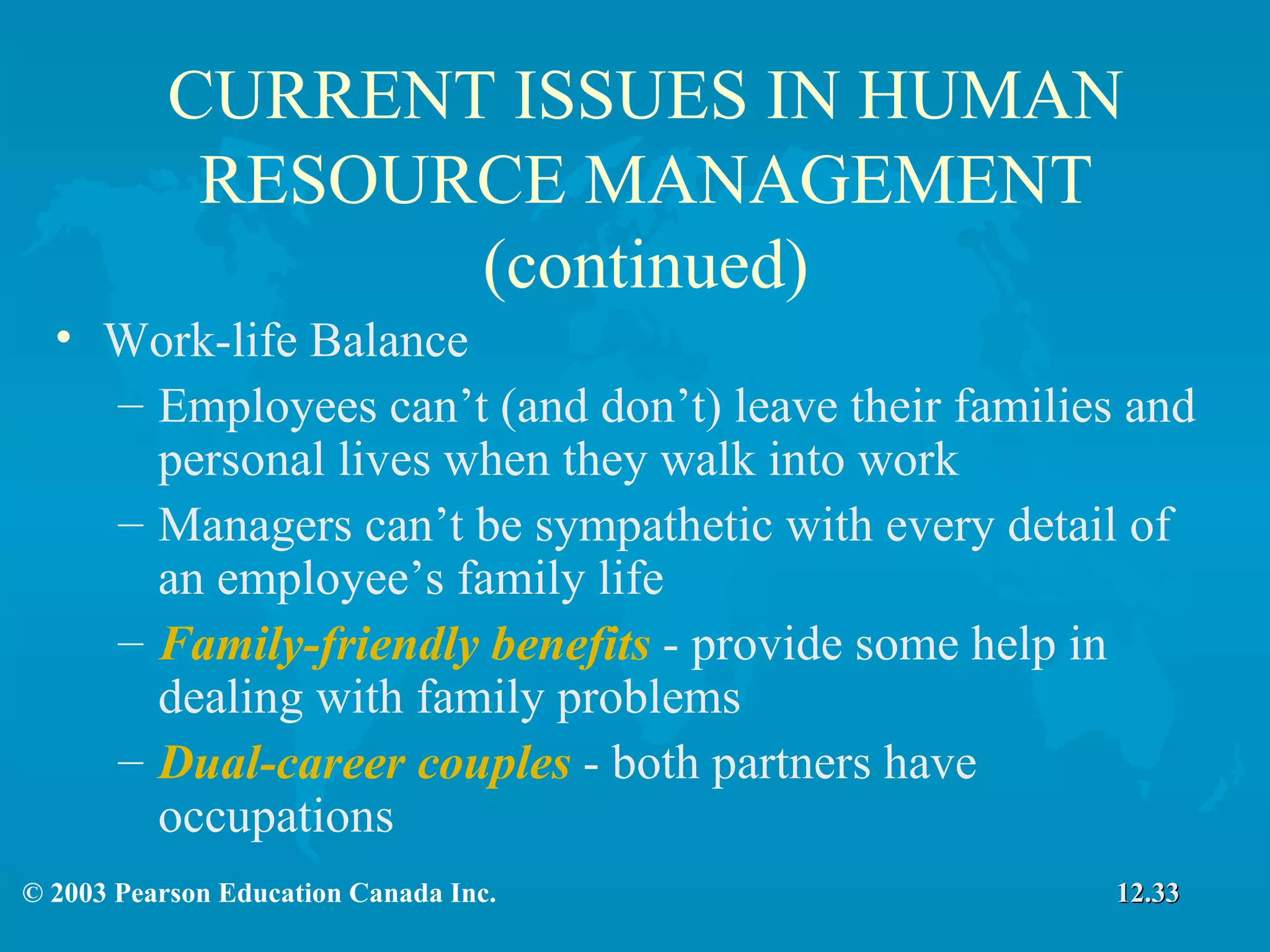 Chapter 12 Human Resource Management | PPT