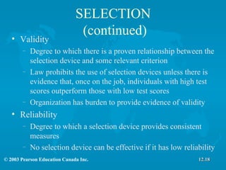 Chapter 12 Human Resource Management | PPT