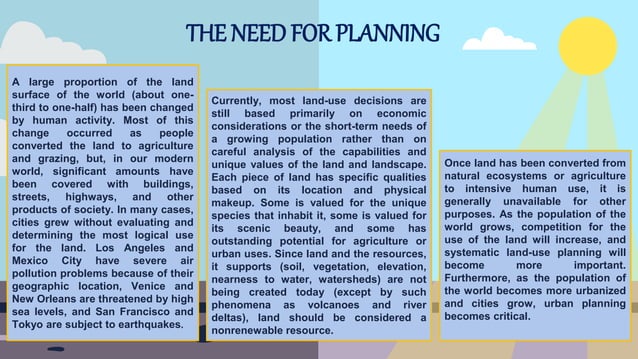 CHAPTER 12- LAND-USE PLANNING. Environmental Science | PPTX | Geography ...