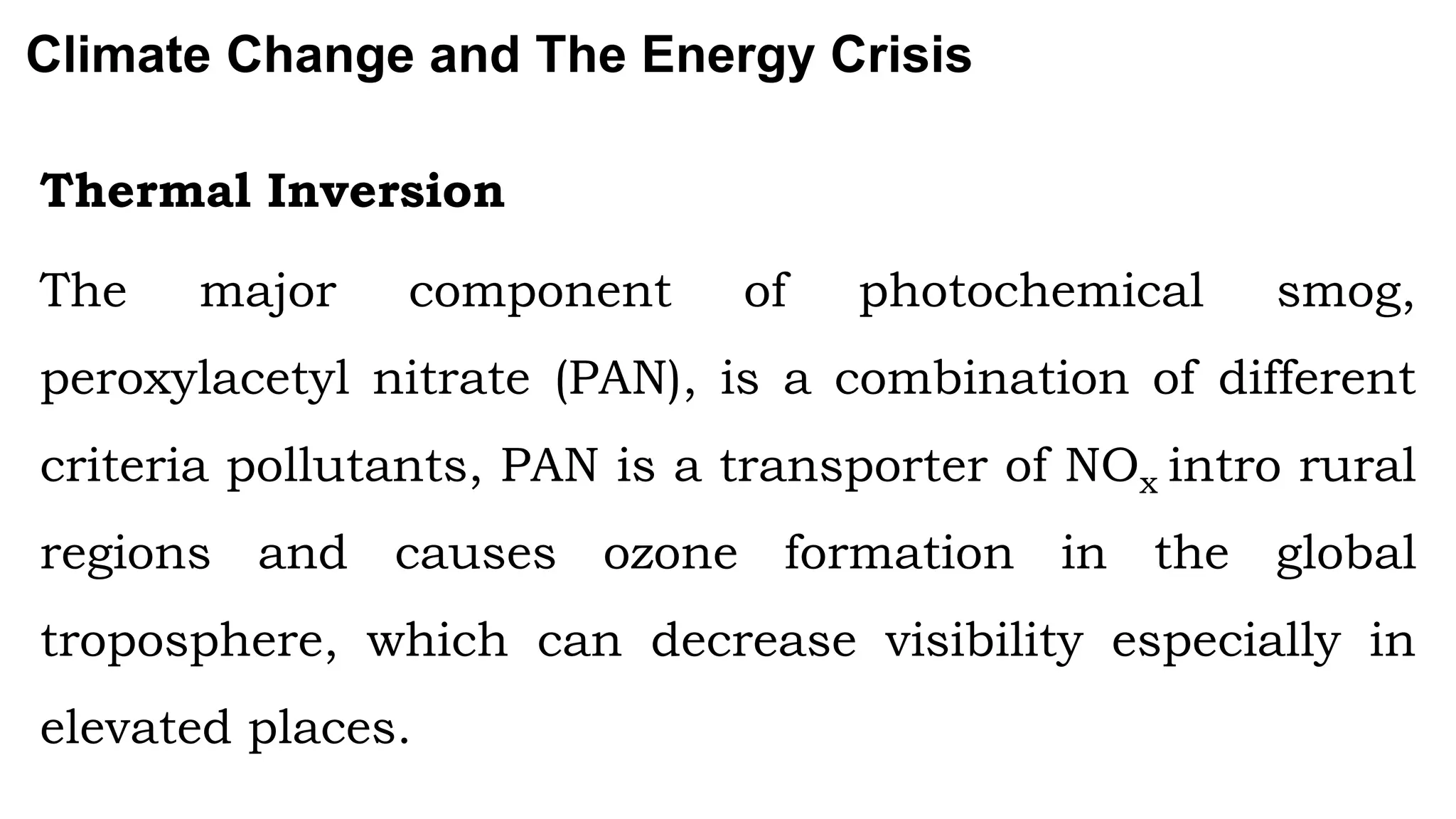 Chapter 12 - climate change and the energy crisis | PPTX