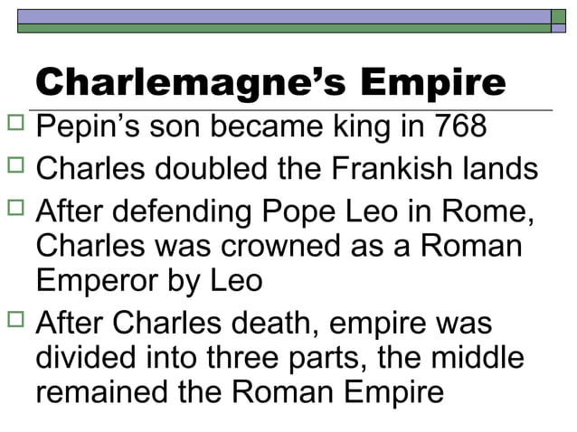 Chapter 12 rise of medieval europe | PPT