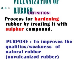 Chapter 12 rubbers | PPT