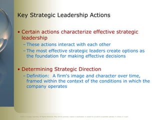 Chapter 12 strategic leadership | PDF