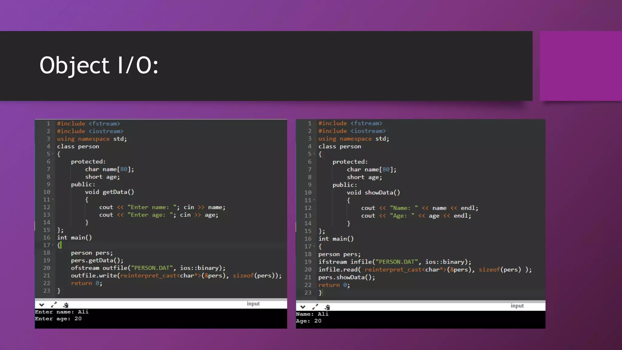 Streams and Files | PPTX