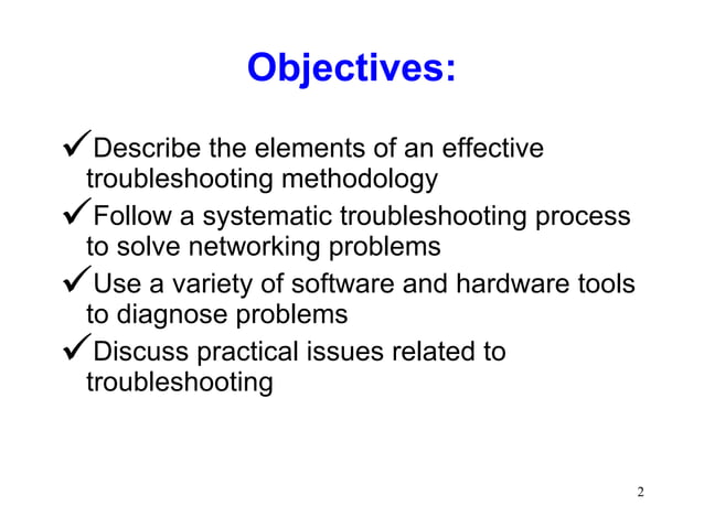 Chapter12 -- troubleshooting networking problems | PPT