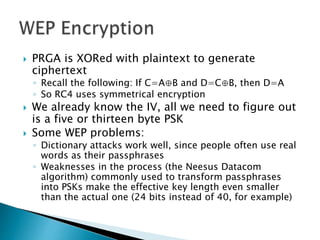 Wireless Attacks | PPTX