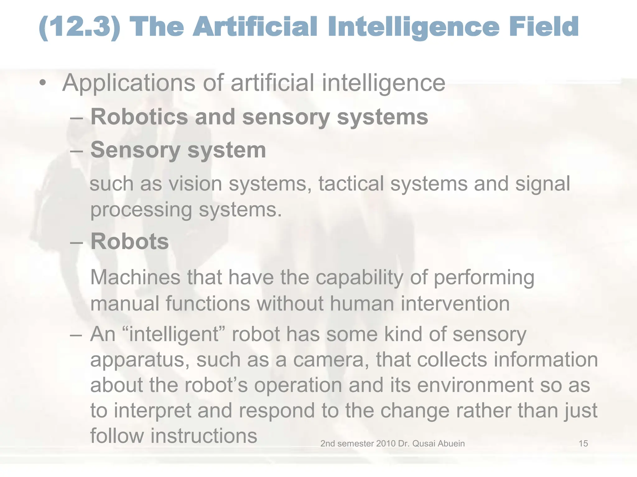 Artificial intelligence & Expert Systems.ppt