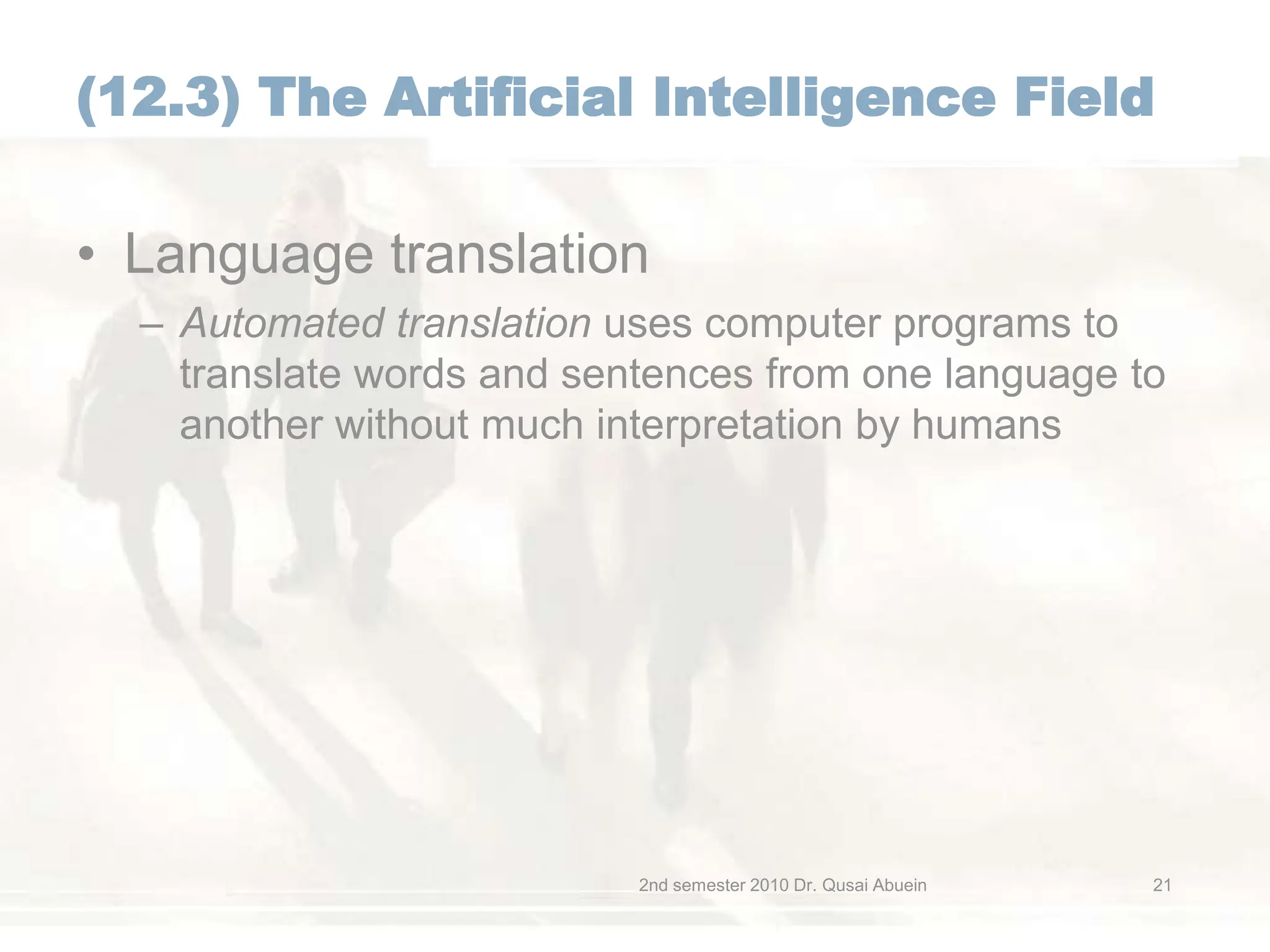 Artificial intelligence & Expert Systems.ppt